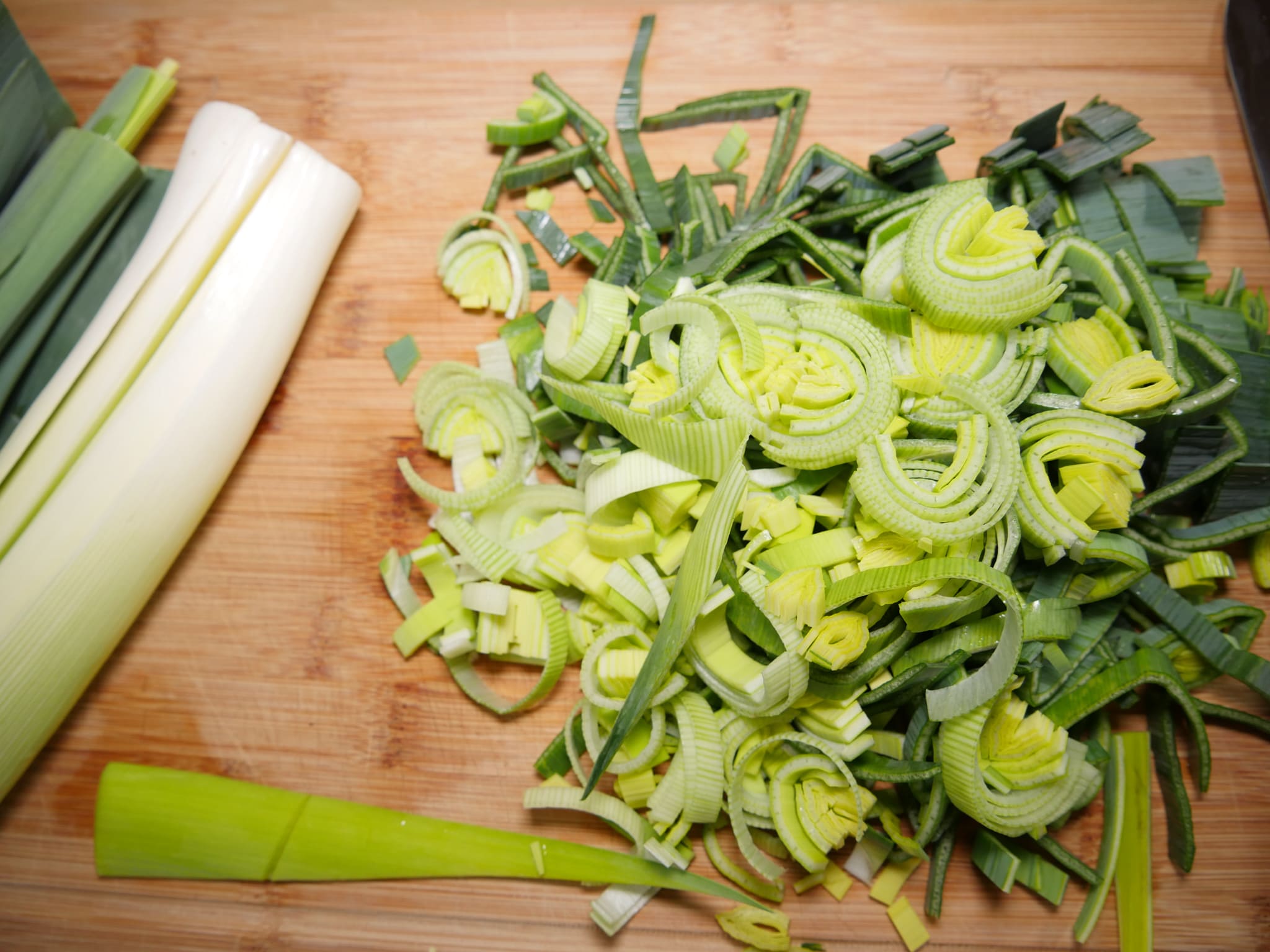 Käse Lauch Suppe mit Hack - Mehr Genuss