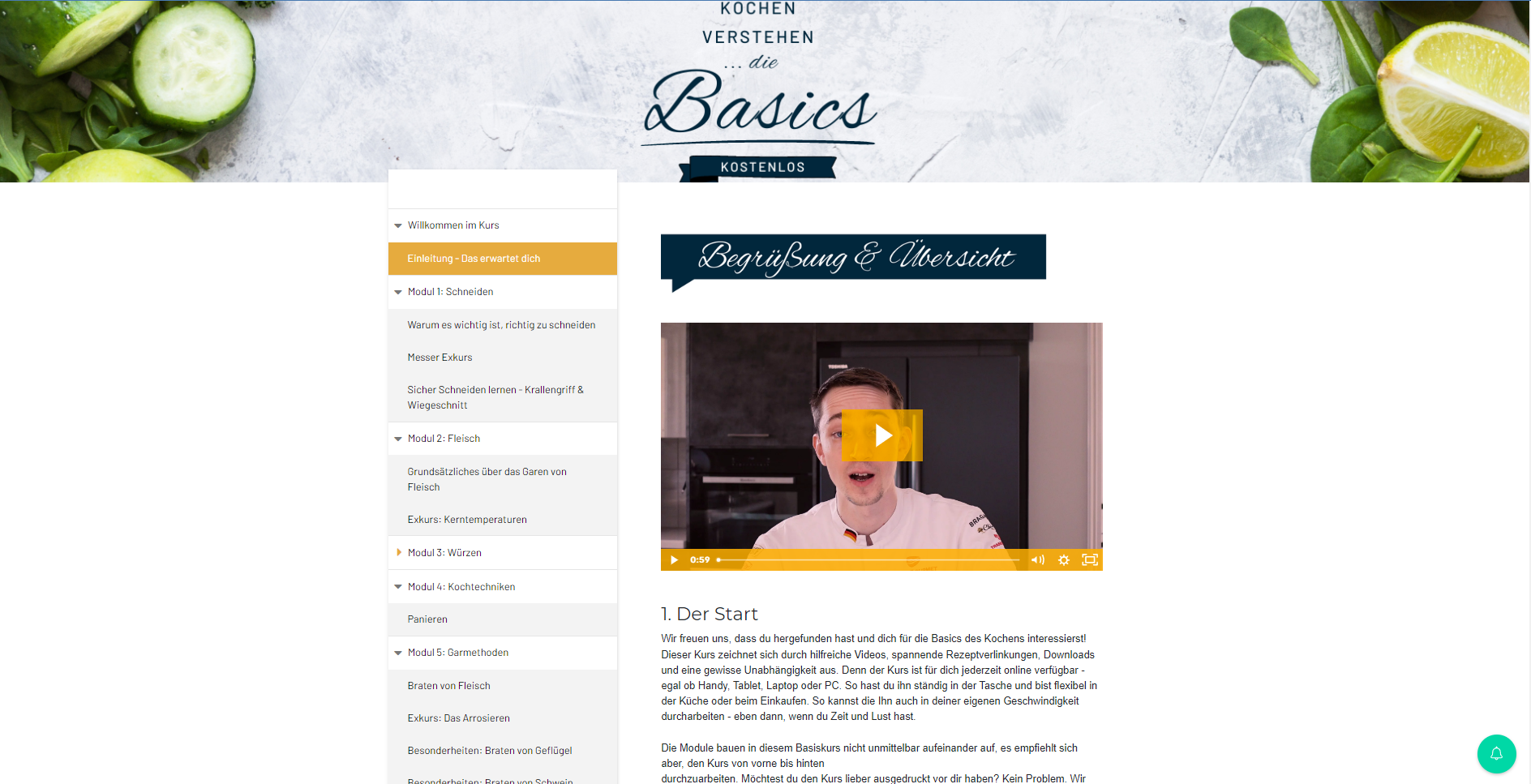 Kochen lernen von A-Z - so lernst du das Handwerk