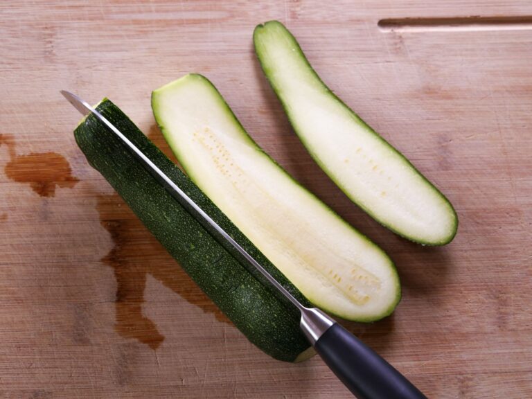 Grosse Zucchini Verarbeiten